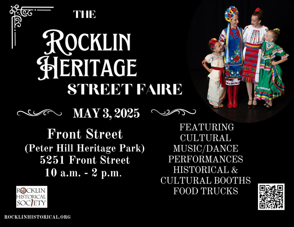 Rocklin Heritage Street Faire – Rocklin Historical Society